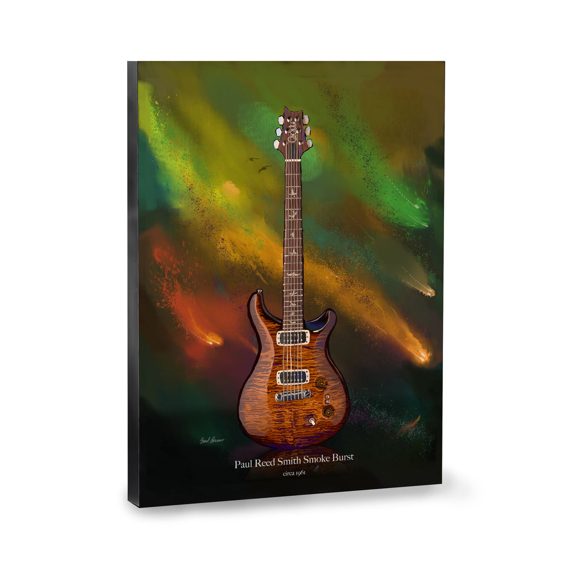 PRS 594 Wall Art Canvas Prints – Guitar Fine Art